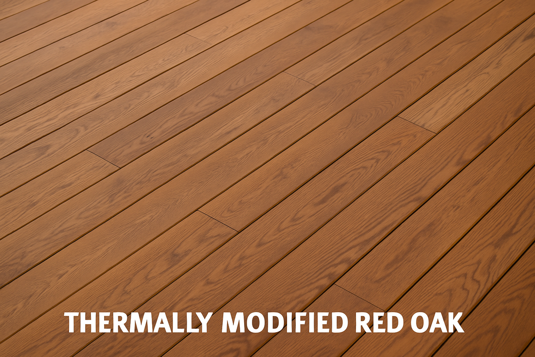 Waterproof Thermally Modified Red Oak Hardwood Flooring – Thermawood-USA
